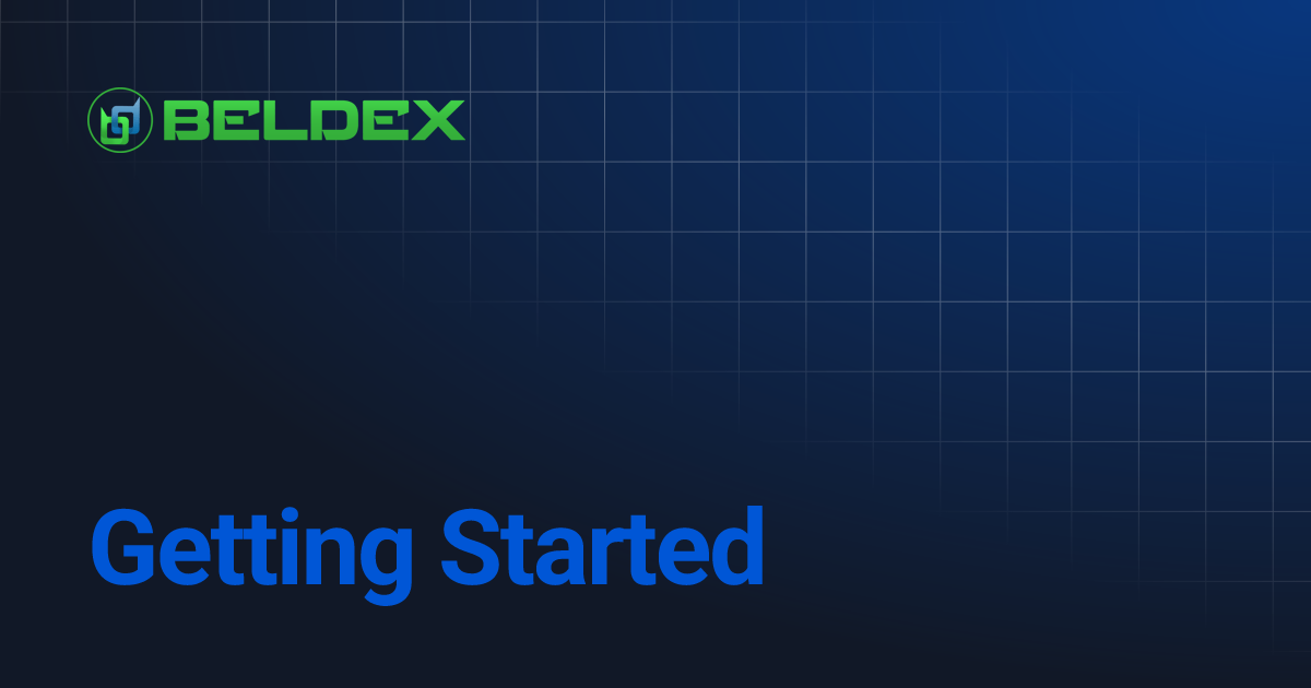 Getting Started | Beldex