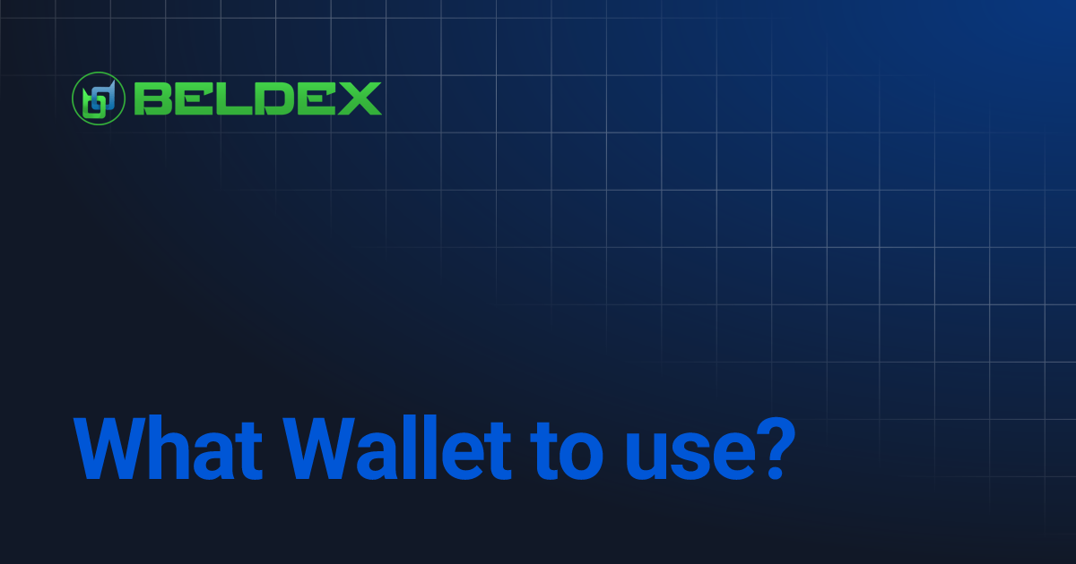 What Wallet to use? | Beldex